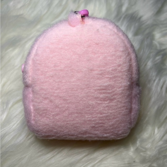 Hello Kitty | Bags | New Hello Kitty Fuzzy Keychain And Coin Purse ...